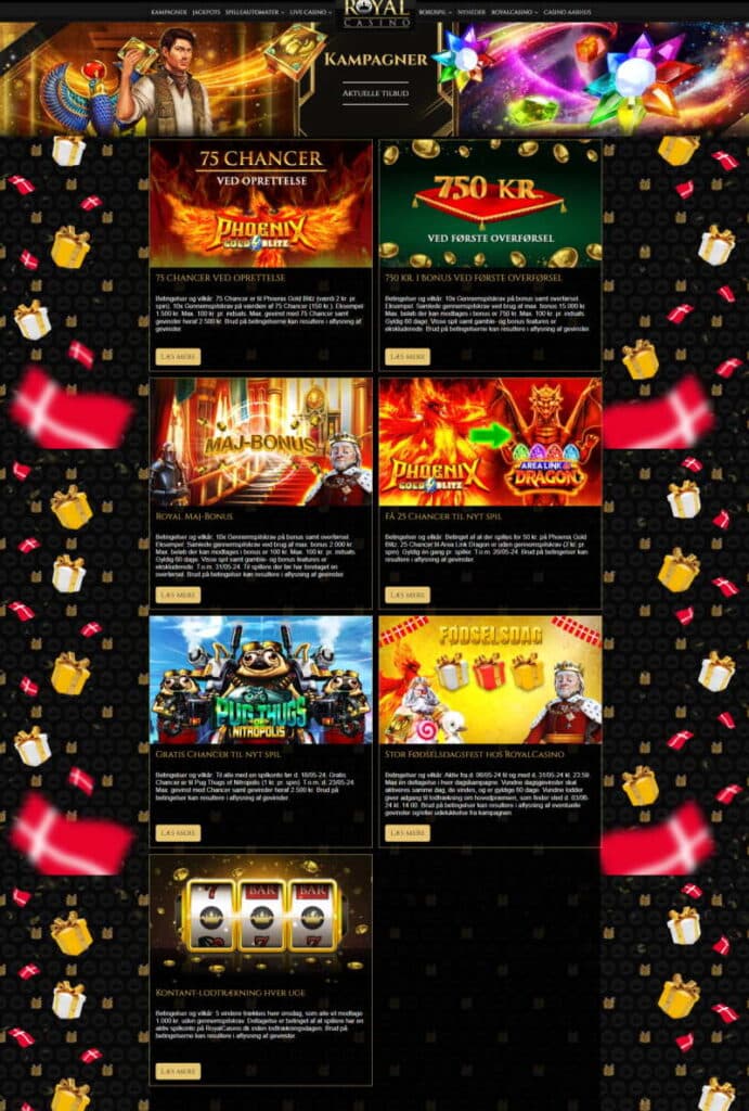 Royal Casino Anmeldelse [2025] | CasinoNettet.dk